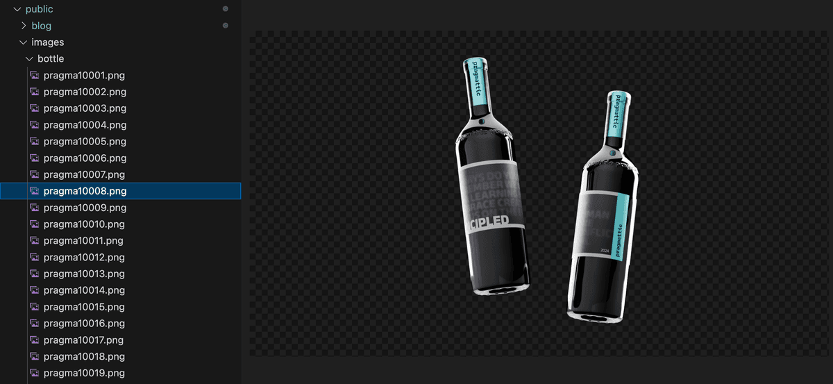 Scroll-driven image sequence header in React with GSAP | Pragmattic